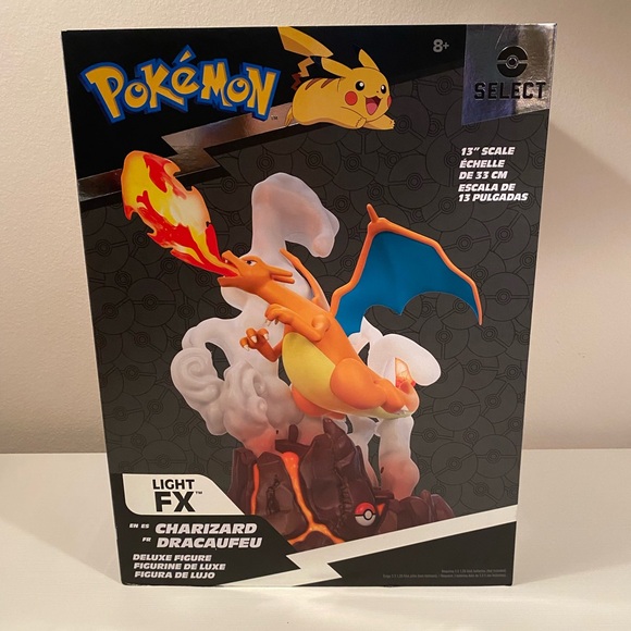 Pokémon | Toys | Pokemon Select Charizard Deluxe Figure | Poshmark